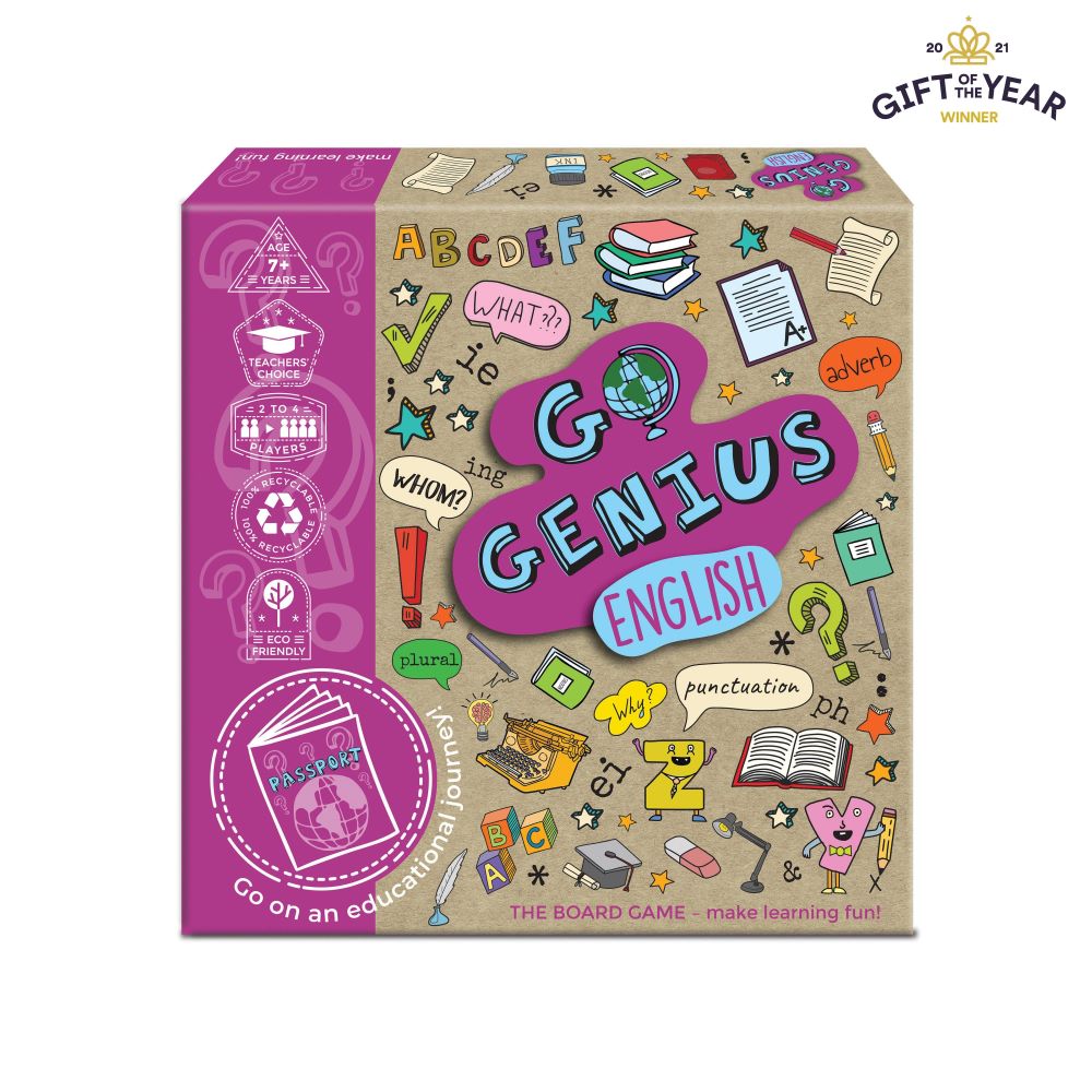Board Game – Go Genius English - Twig and Feather | Twig and Feather
