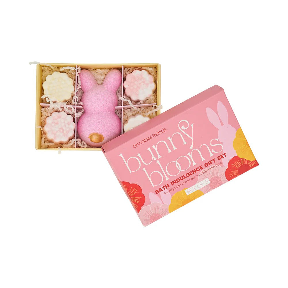 Bunny Blooms - Bath Indulgence Gift Set 5pc - Twig and Feather | Twig ...