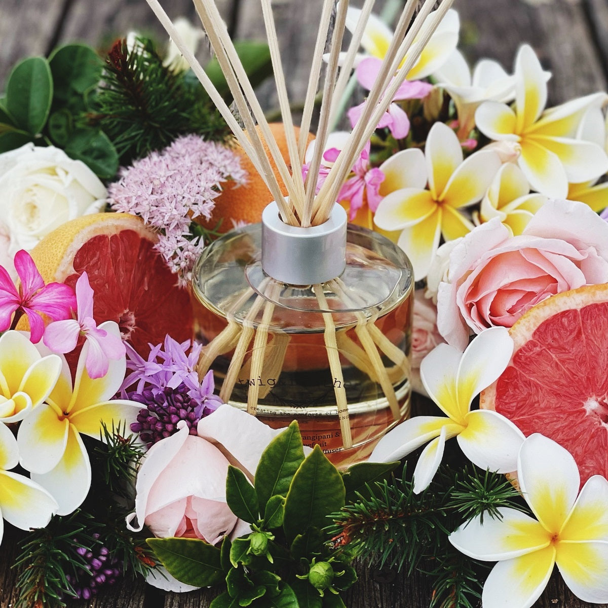 Gardenia, Frangipani and Pink Grapefruit - Fragrance Diffuser 200ml ...